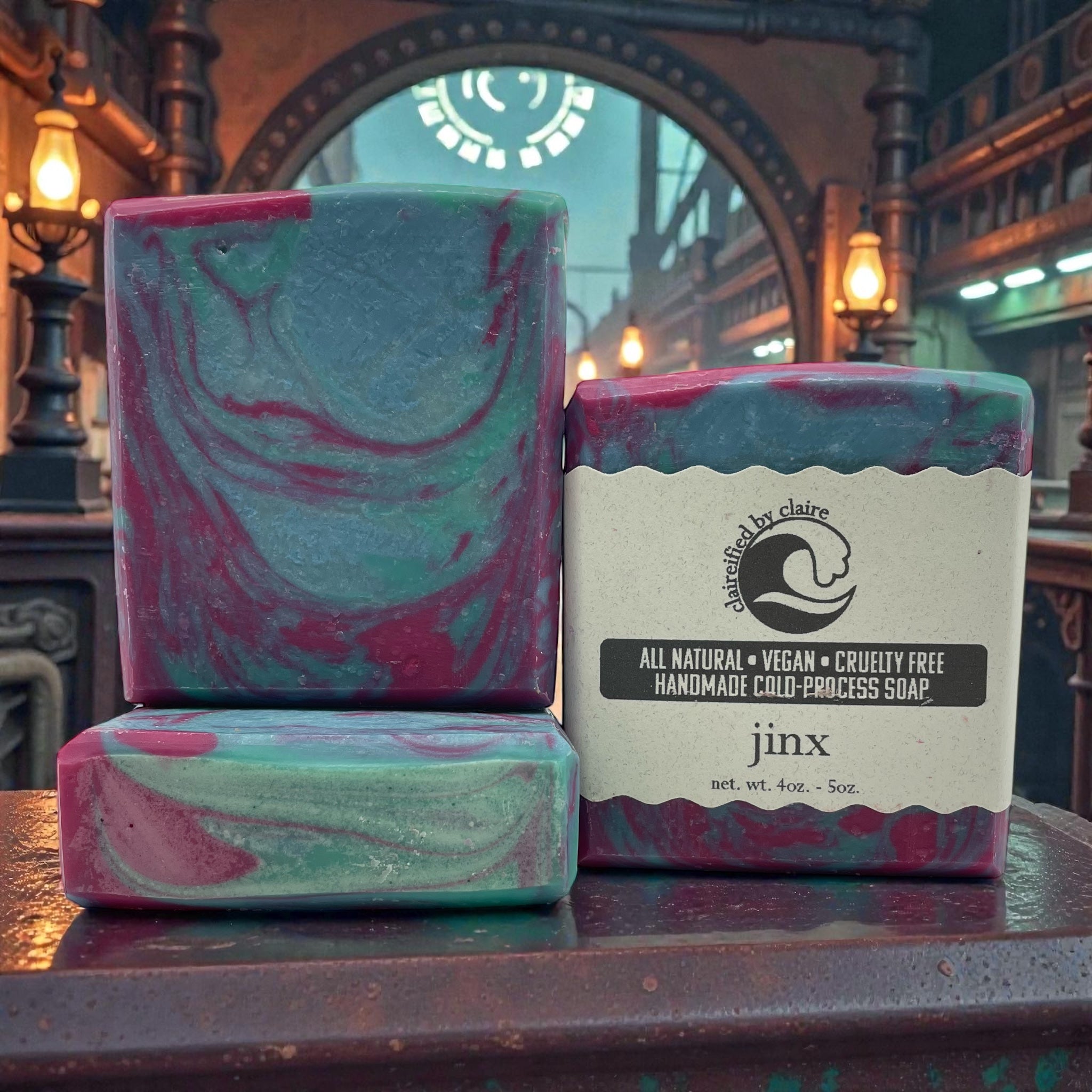 Jinx Inspired Tropical Handmade Soap – claireifiedbyclaire.com